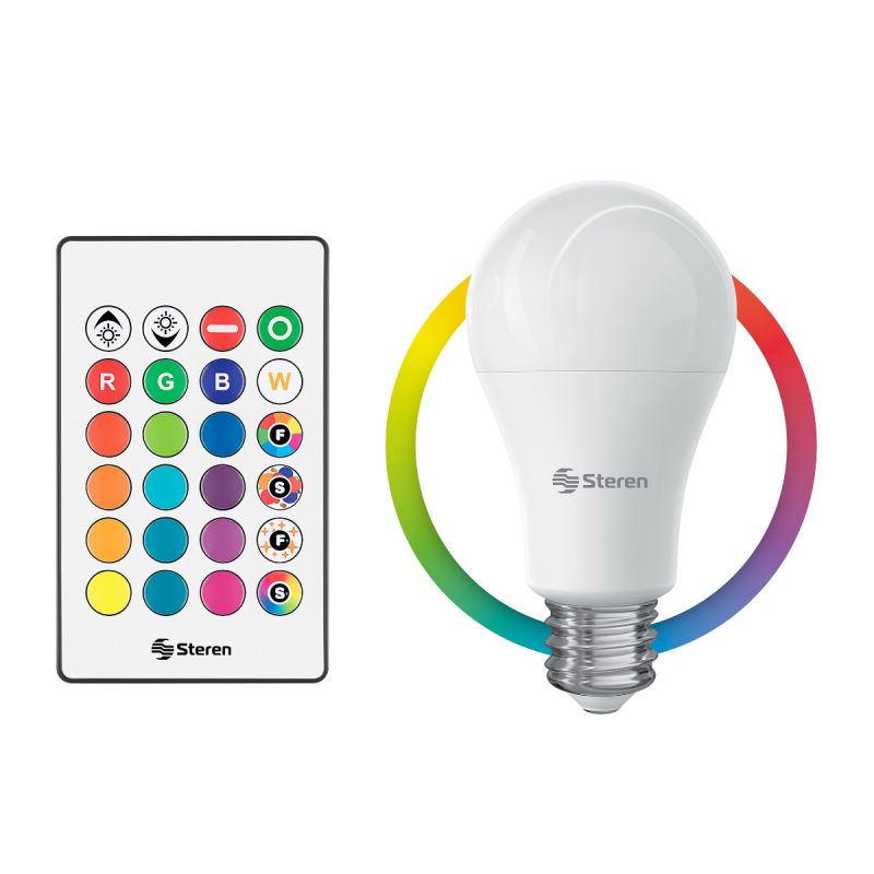 Bombillo LED RGB decorativo, 5 W Steren Tienda en Línea