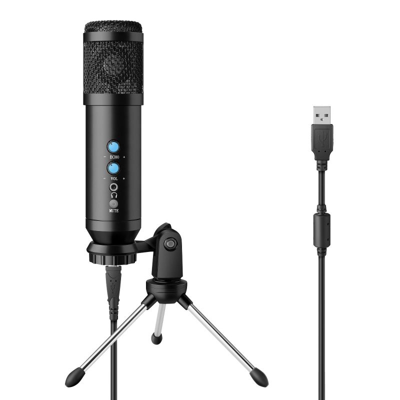 Micrófono USB profesional de condensador - ¡Audio de ca